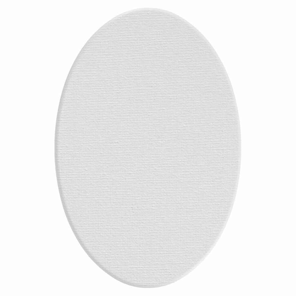 Холст на картоне Гамма "Студия", овальный, 20*30см, 100% хлопок, 280г/м2, мелкое зерно, 373614