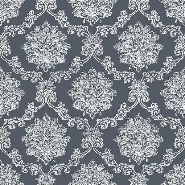 Обои Aura Anthologie G56274; 0,53х10,05 м. , бумага , черный