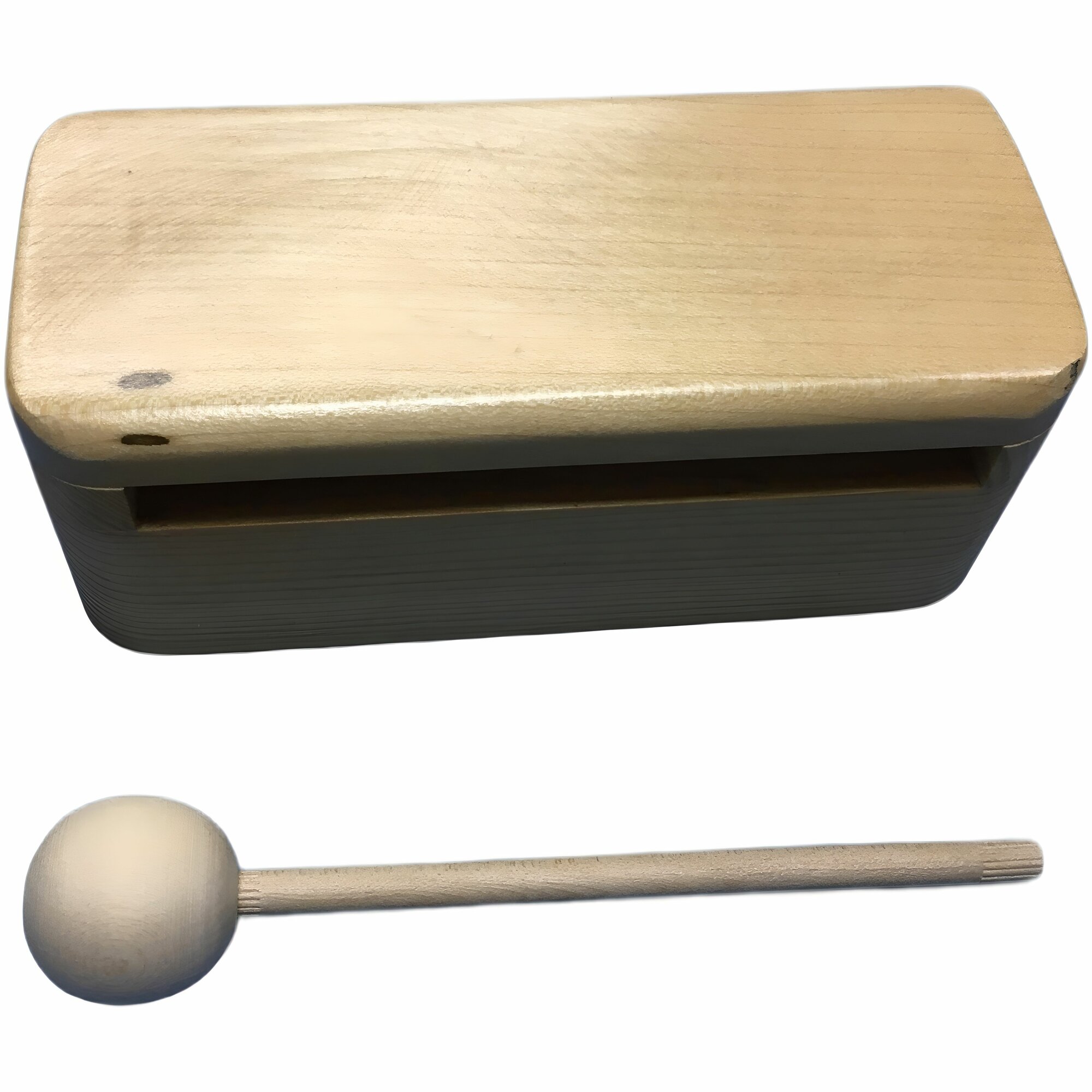 Народный ударный инструмент Коробочка серийная, большая, размер 137х60х65