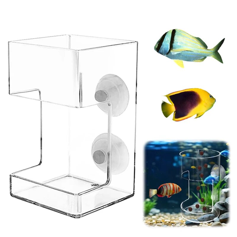 Кормушка для аквариума Clear square