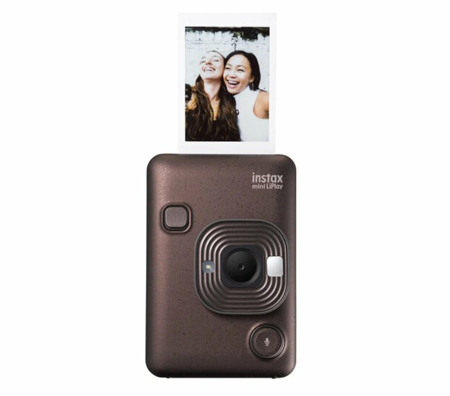 Фотоаппарат моментальной печати Fujifilm Instax MINI LiPlay, темная бронза