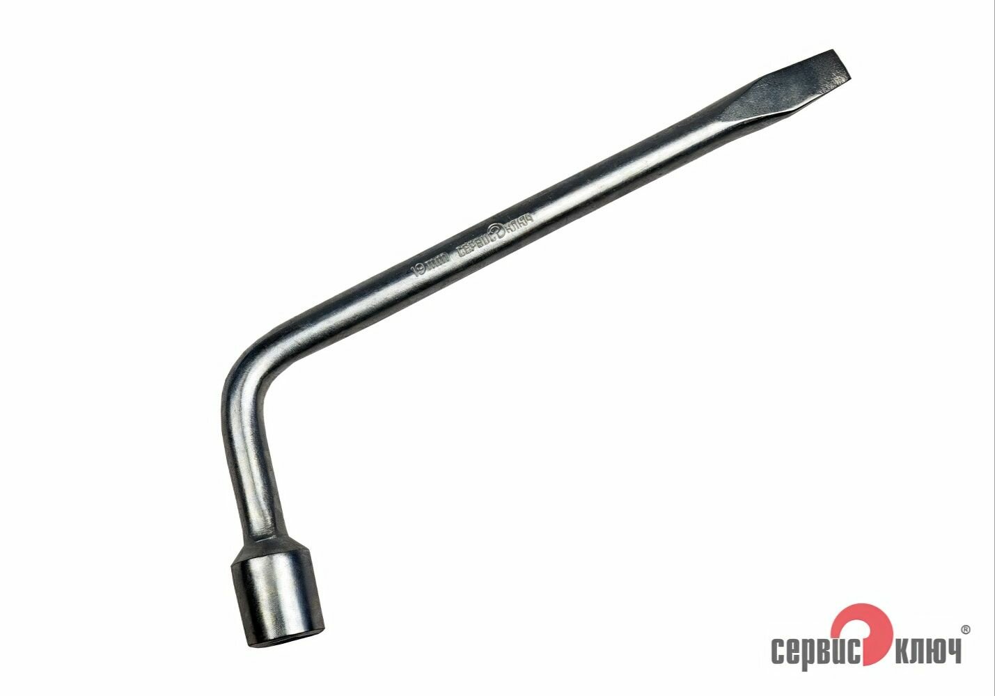 Баллонный ключ на 19мм с длинной ручкой баллонник 77772 сервис ключ