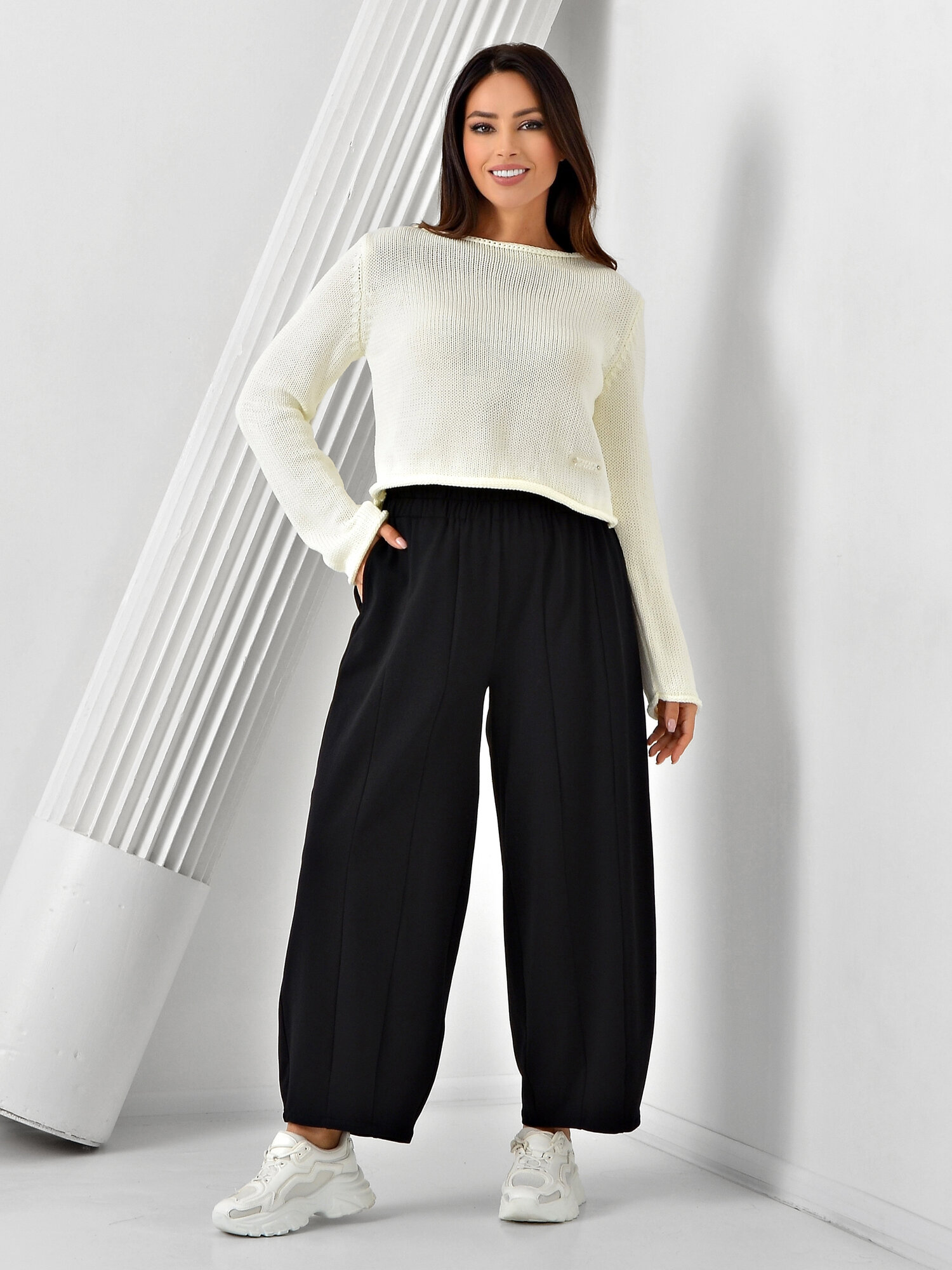 Брюки бананы