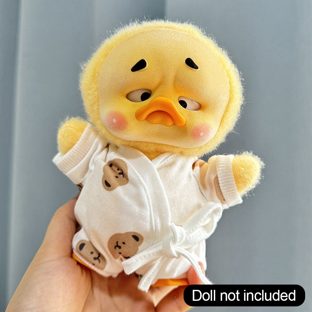 Одежда для утки из серии Плюшевые утки: аксессуары для маленьких желтых утят, одежда для раздражающих уток, Без куклы