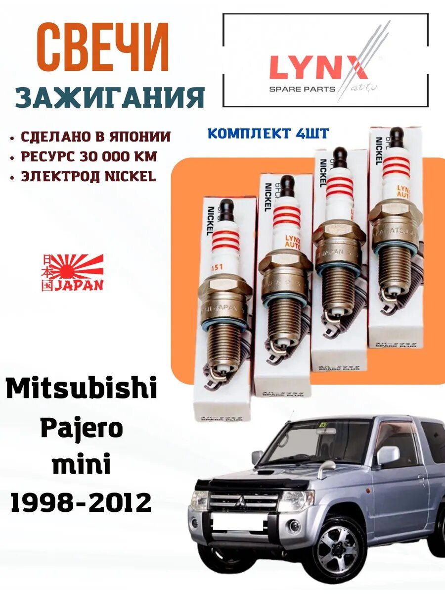 Свечи зажигания Митсубиси Паджеро Мини