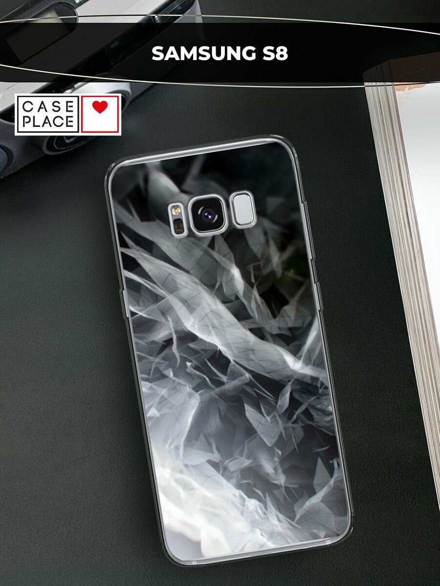 Чехол на Samsung Galaxy S8 / Самсунг Галакси С8 с принтом "Абстракция 9"