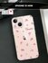 Чехол на Apple iPhone 13 mini / Айфон 13 мини с принтом "Romantic 2", прозрачный