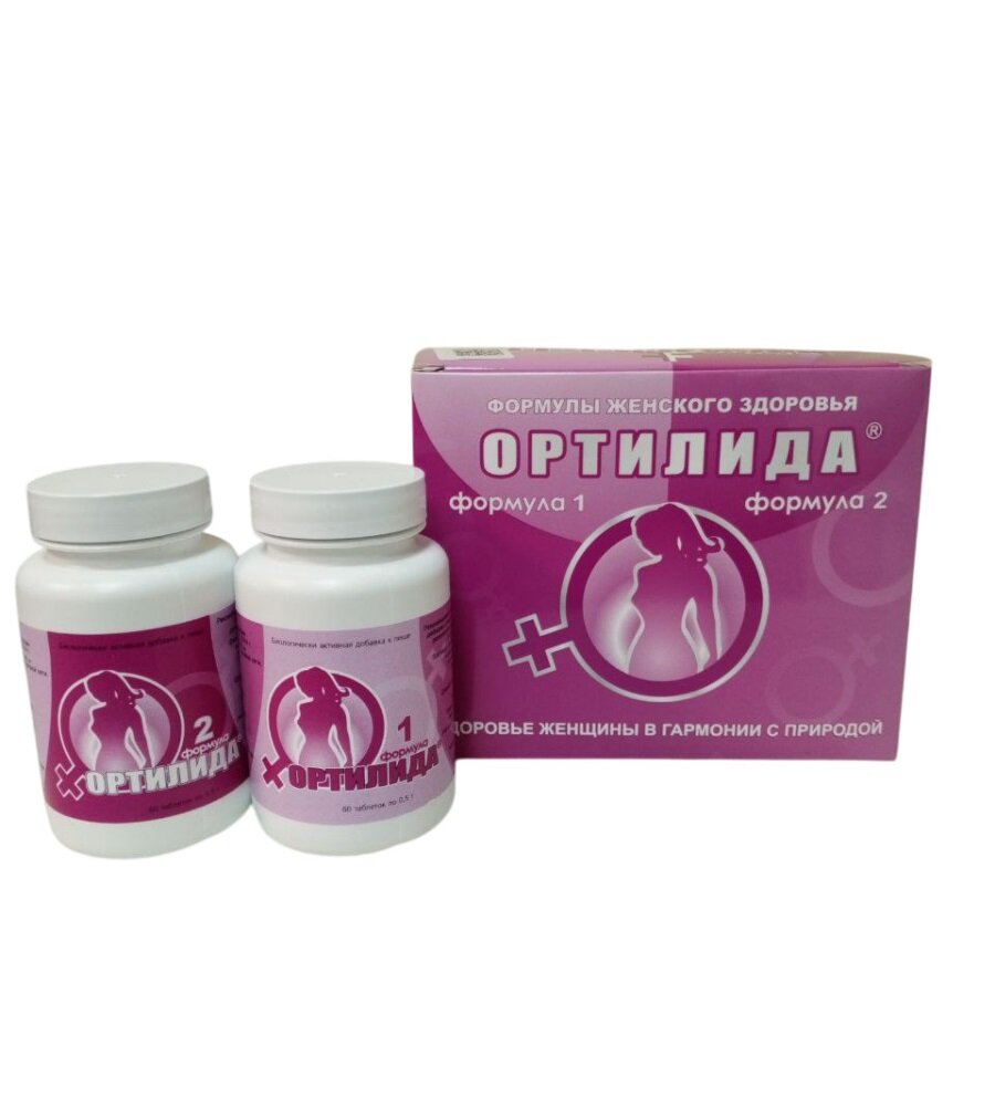 Биологически активная добавка Целебный дар Алтая ортилида, 120 капсул, для женщин на основе алтайских трав
