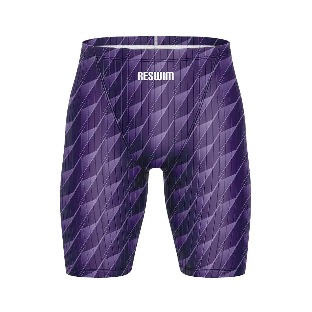 Новые плавки для мужчин, профессиональный гоночный тренировочный купальник, плавки, устойчивые к хлору, выносливость, мужской купальный костюм, брюки для купания