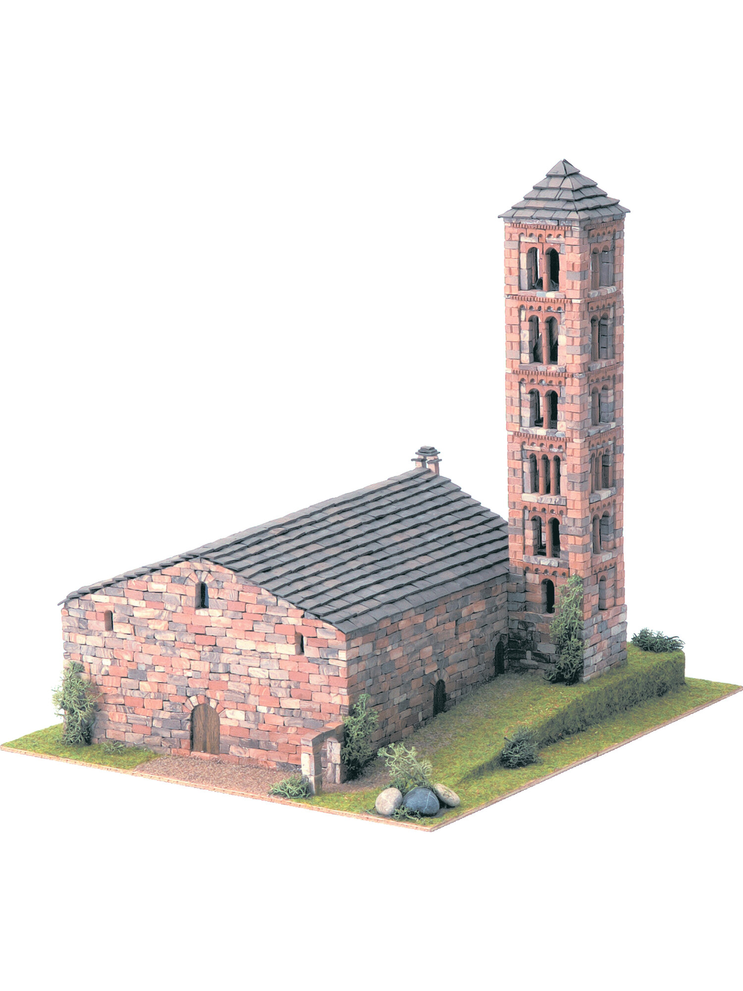 Сборная модель из керамики от Domus Kits, Церковь Сан Климент Де Таул, М.1:84