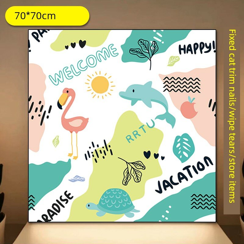 Ошейник-фиксатор для кошек, инструмент для груминга кошек, инструмент для стрижки когтей, ткань для фиксации кошек,