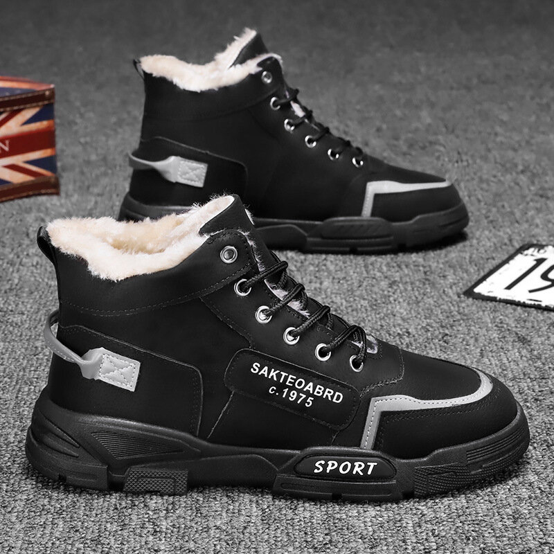 AIS Мартенсы Лето Мужчины Прочные Антискользящие Для работы Кожа