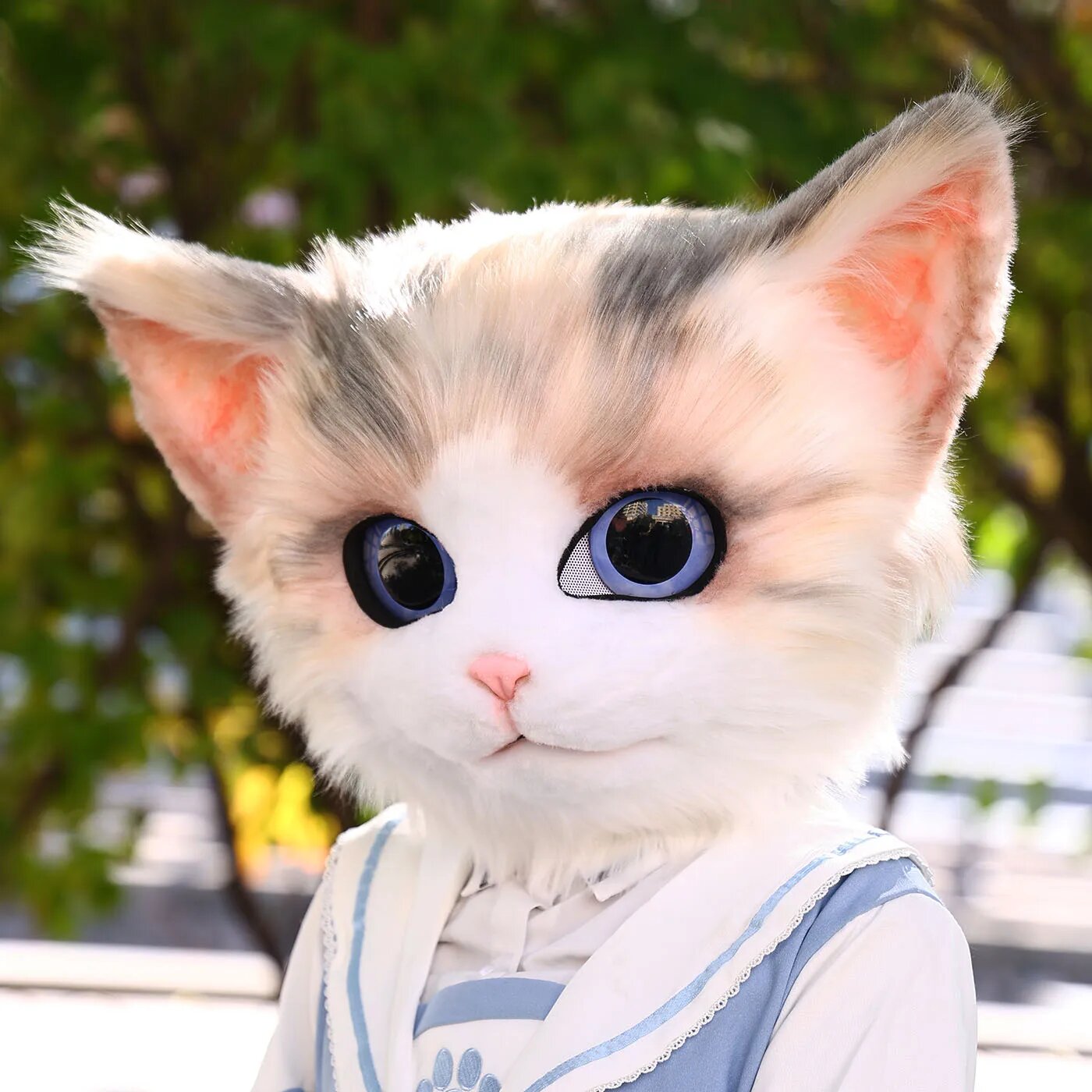 Маска-косплей персидская кошка Tricolor cat B