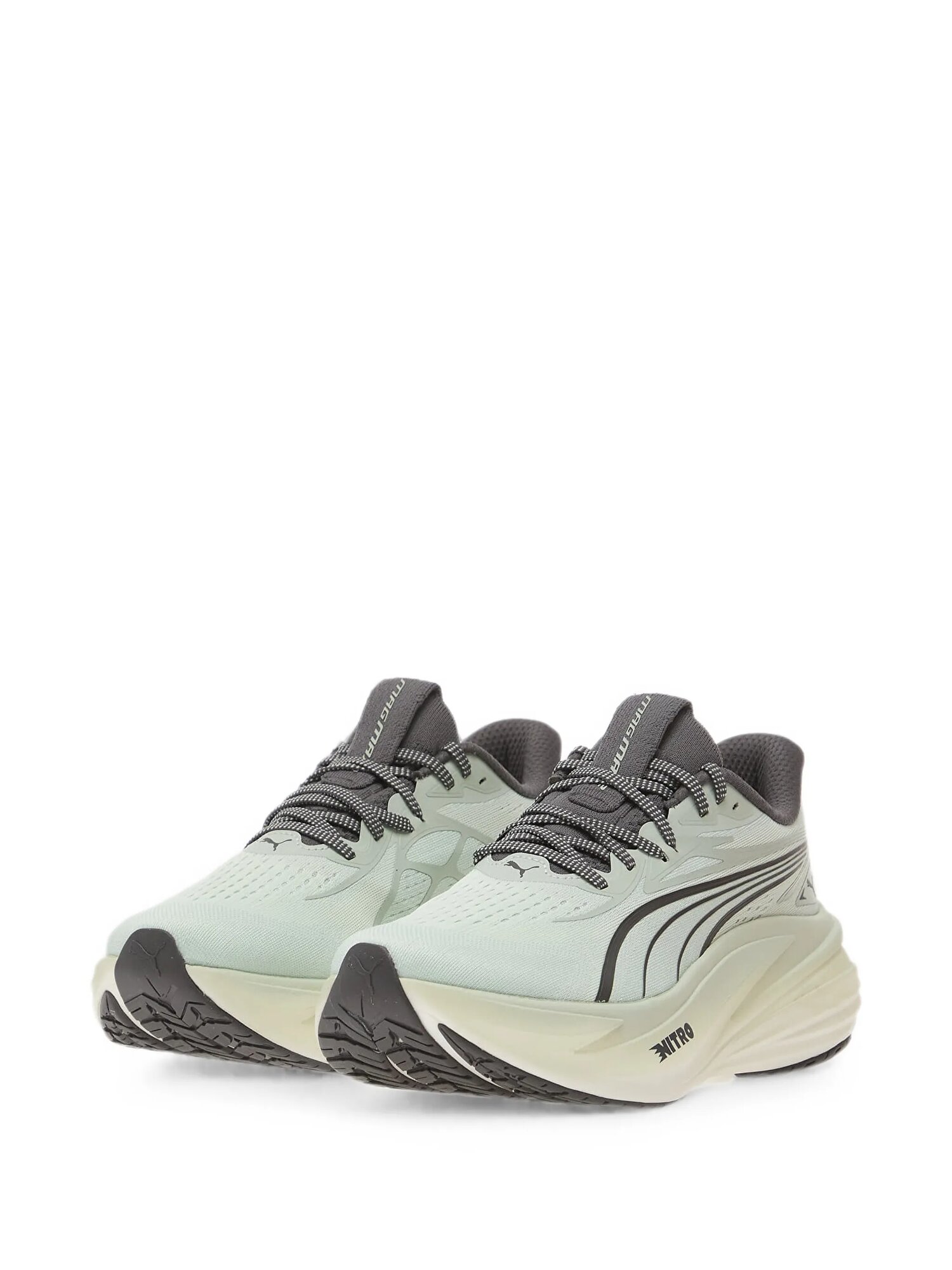 Туфли PUMA MagMax NITRO™ 2 running shoes, размер 9 US, зеленый — фото 1