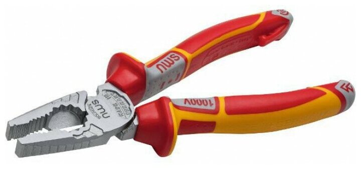 Пассатижи комбинированные силовые 165 мм VDE NWS CombiMax, 109-49-VDE-165