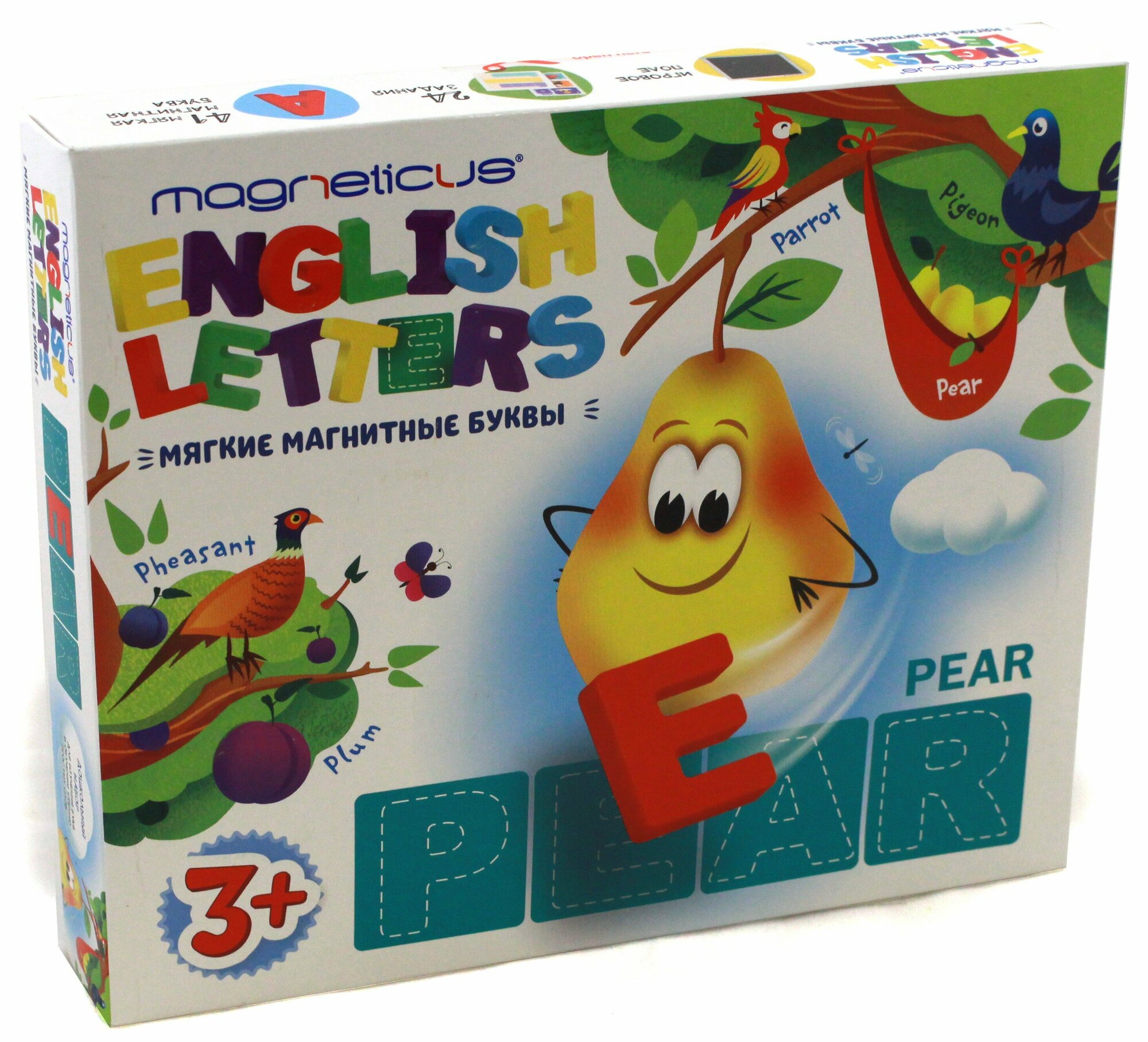 Набор Мягкие магнитные буквы. Английский язык
