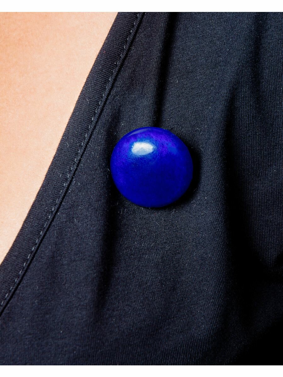 Брошь, серебро, 925 проба, родирование, агат