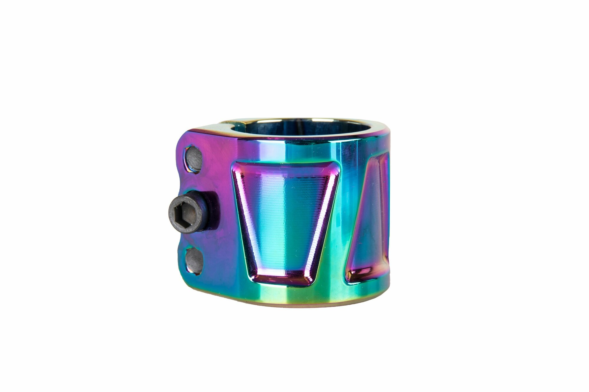 Зажим для самоката, 3 болта TECH TEAM GH, HIC (Old Boy) Neo Chrome