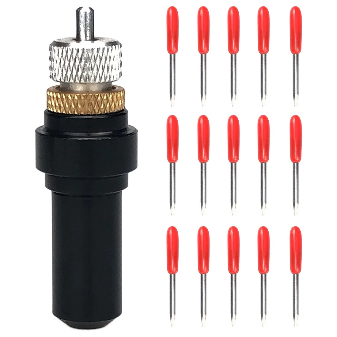 45 градусов 15 шт. Summa плоттер виниловый резец ножи лезвия + 1 шт. держатель лезвия Summa резка фрезерование резьба инструмент