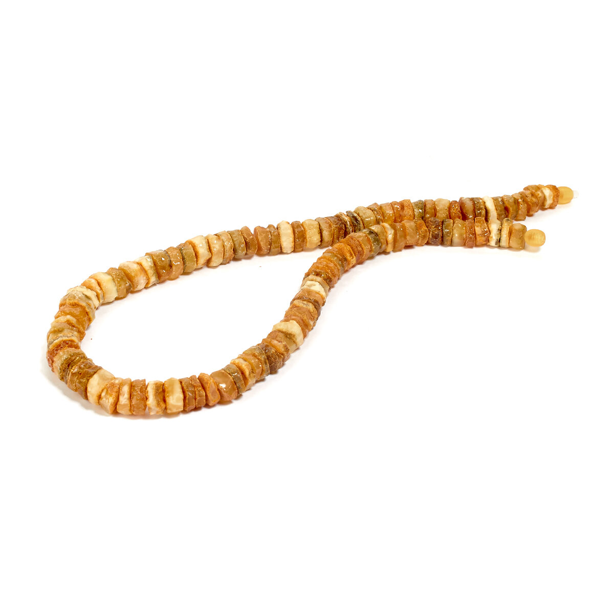 Бусы, янтарь