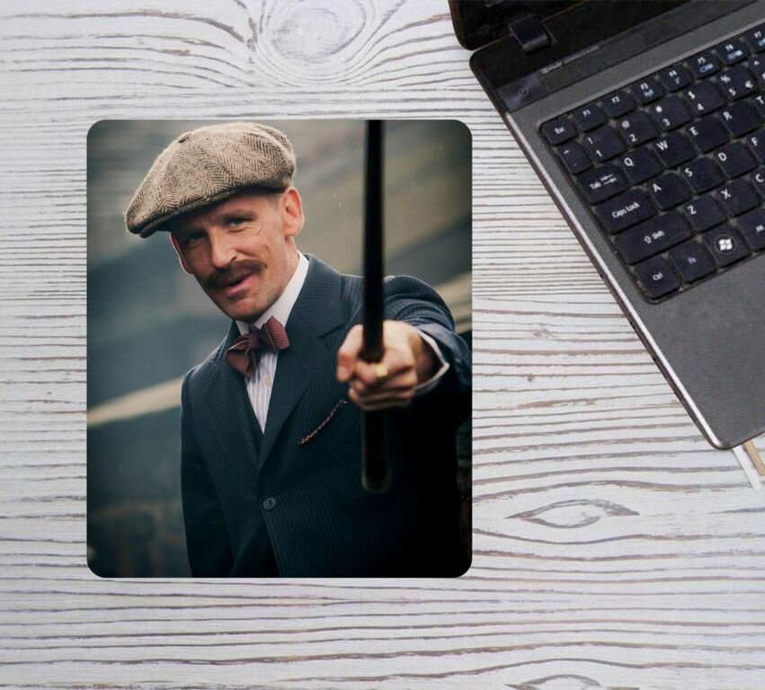 Коврик для мышки игровой 36 на 29 см MIGOM Острые козырьки, Peaky Blinders №10