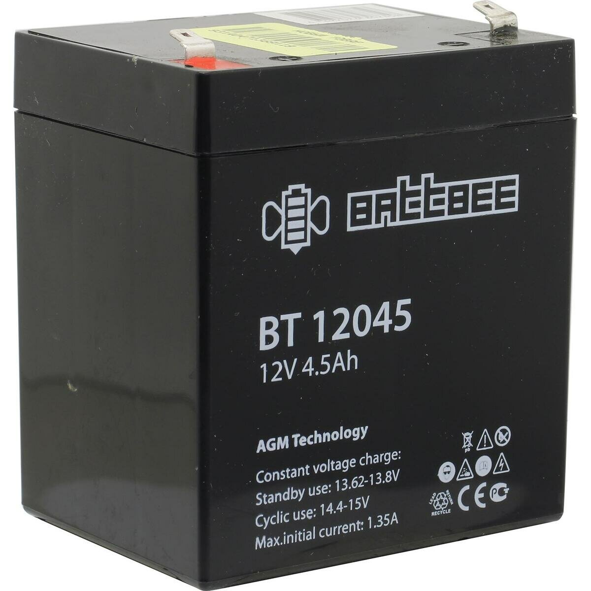 Аккумулятор Battbee BT 12045 (12V, 4.5Ah) для UPS
