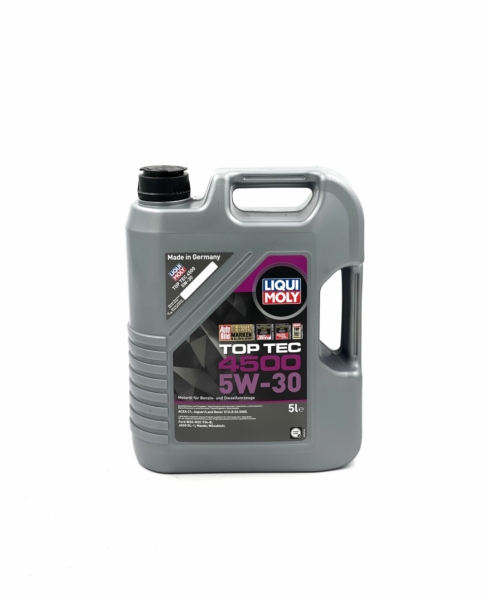 Масло моторное Liqui Moly TopTec 4500 5w-30, синтетическое 5л
