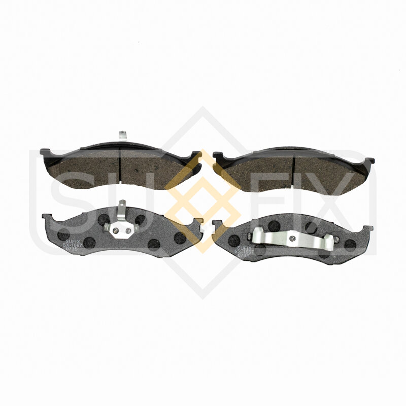 Колодки тормозные дисковые передние правые/левые для KIA CARNIVAL / JEEP CHEROKEE, GRAND CHEROKEE / SUFIX SX-1667