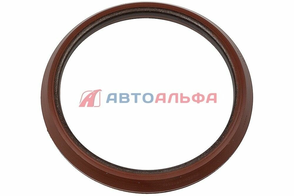 Кольцо уплотнительное втулки башмака балансира (145х178х14) КАМАЗ Евро (красное)