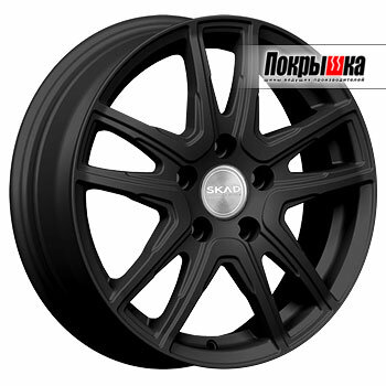 Диски литые SKAD Сидней 6.0х16/4х100 D60.1 ET41.0, Черный матовый