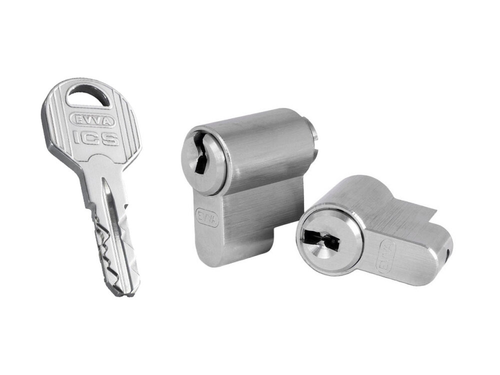 2 системных модуля EVVA ICS - Никель (3 ключа)