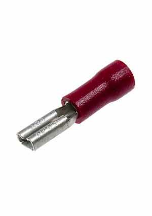 РПИ-М1.5 (2.8), клемма ножевая гнездо 2.8мм изол. на провод 0.5-1.5мм2 (50 шт.)