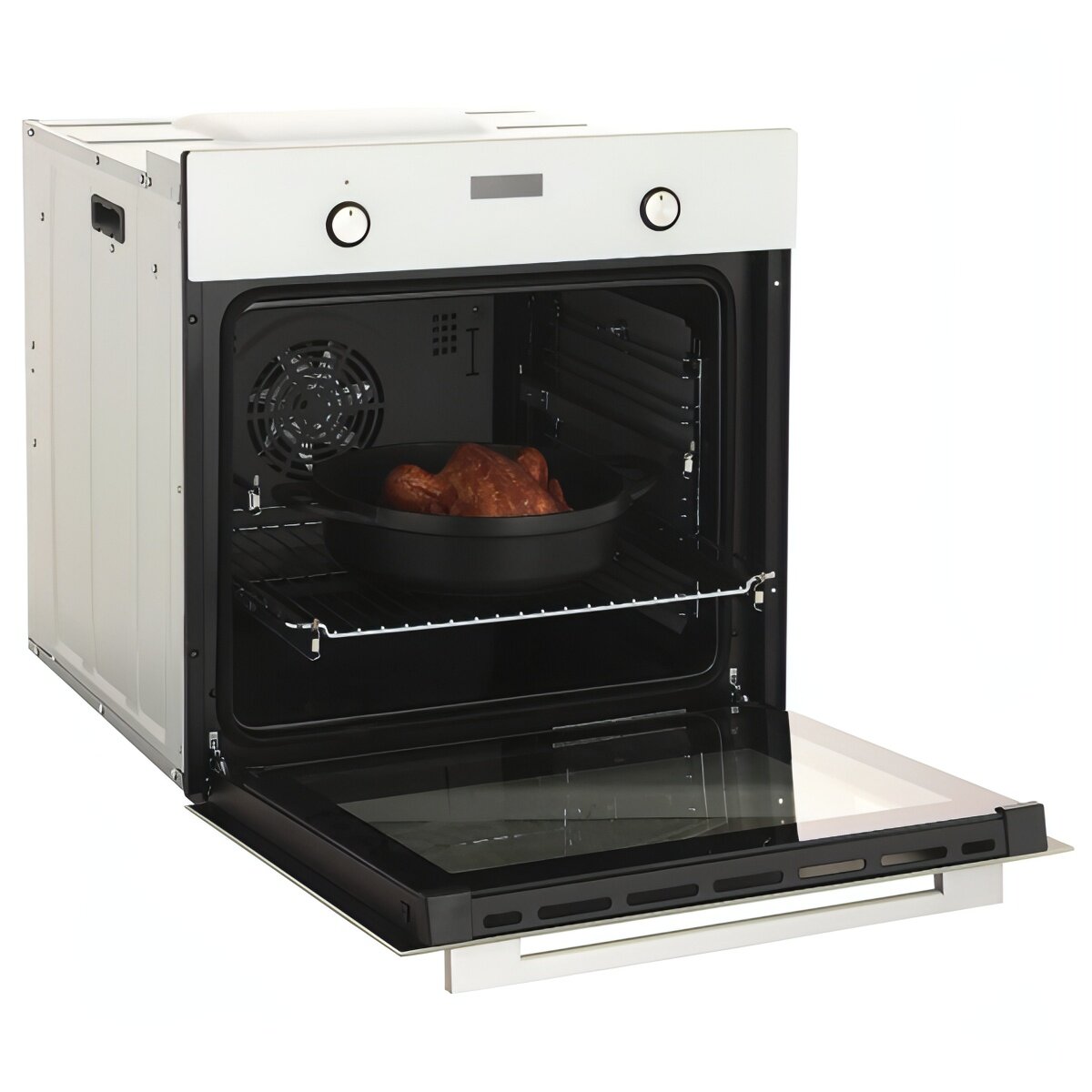 Встраиваемый духовой шкаф Haier HOX-P09CGW, каталитическая очистка, 76 л