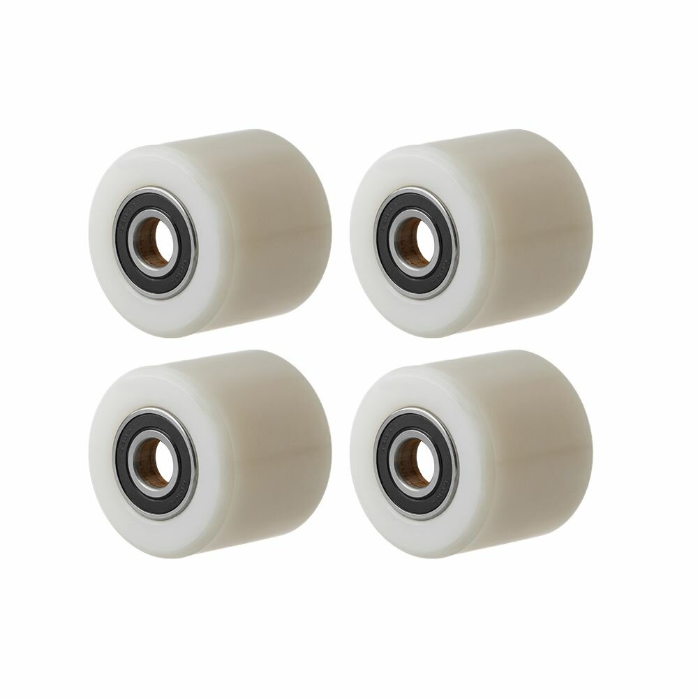 Ролики нейлоновые, ролики для рохли NR93+1, 80х70 мм, 800 кг, комплект - 4 шт.