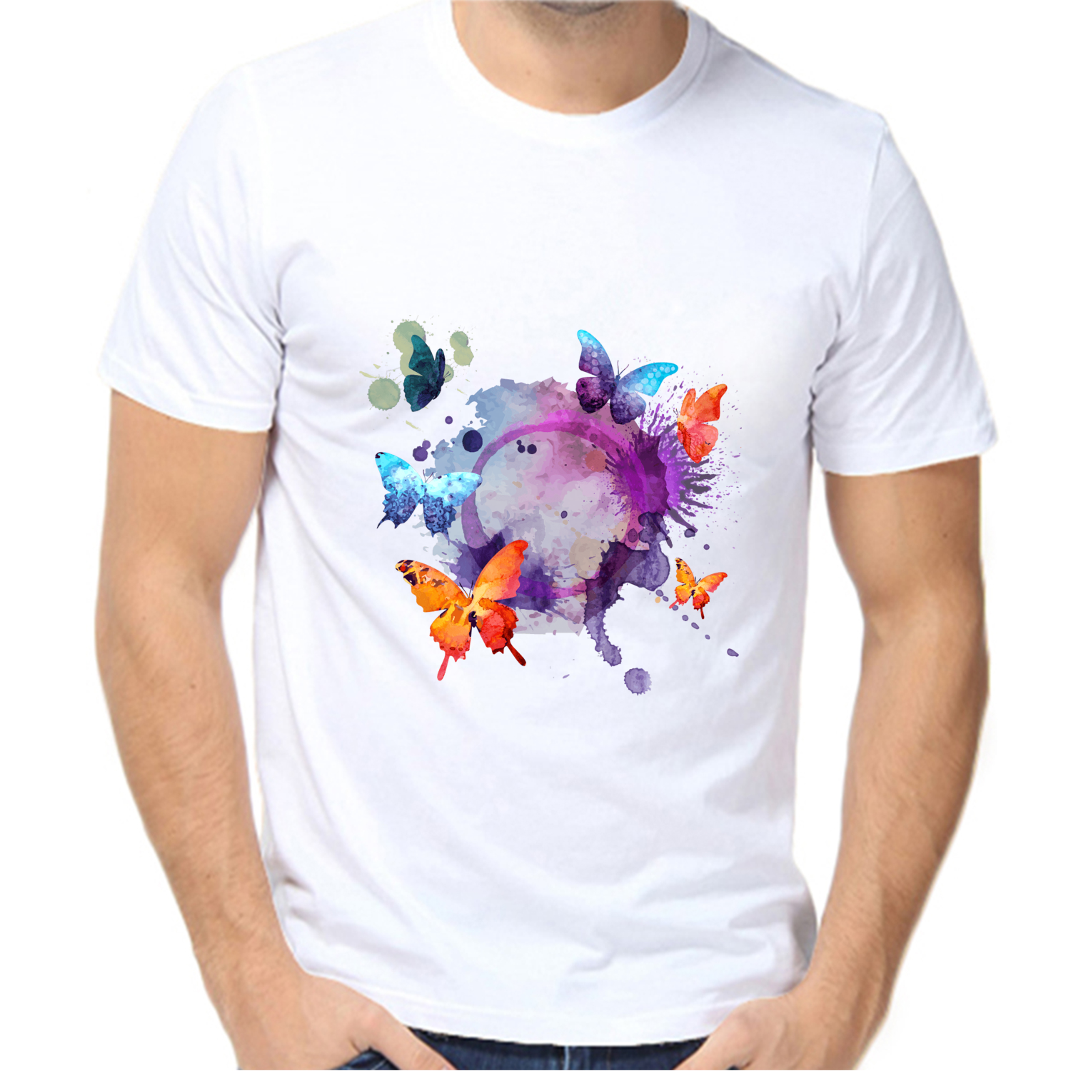 Футболка бабочка 26