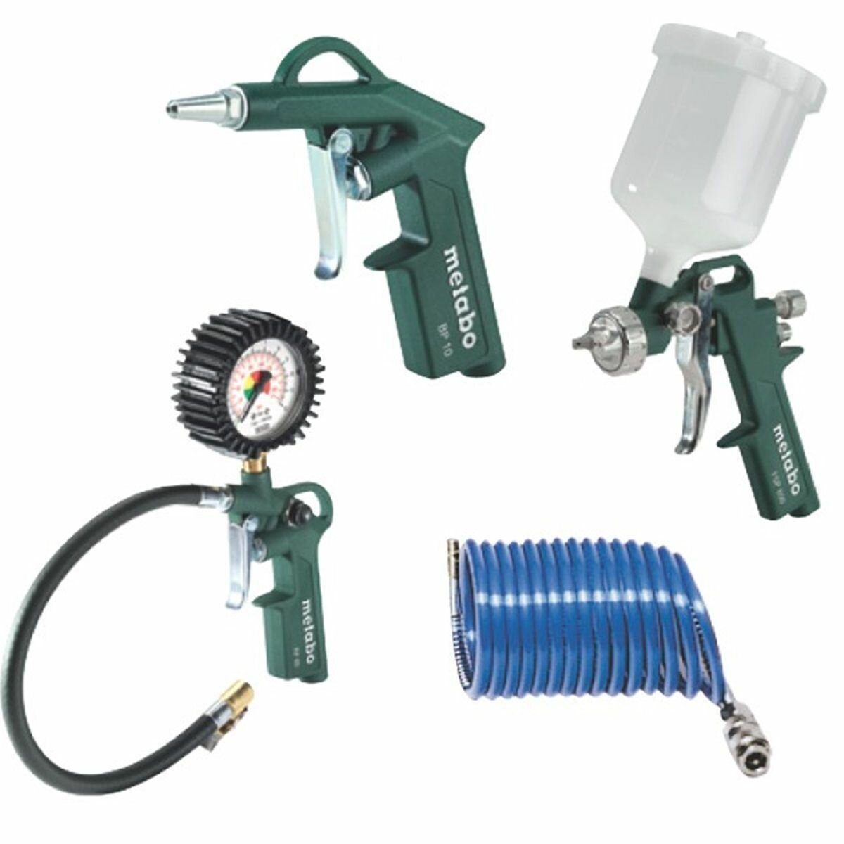 Набор пневматических инструментов Metabo LPZ 4 Set 601585000