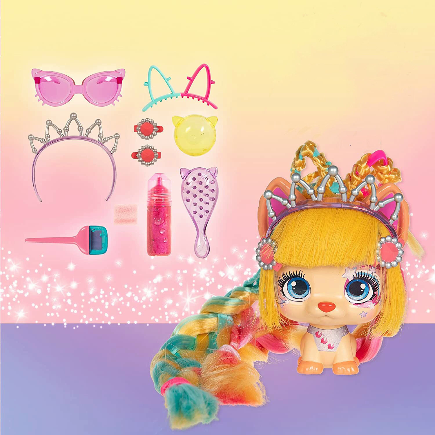Игрушка VIP Pets Surprise COLOR BOOST Разноцветная магия