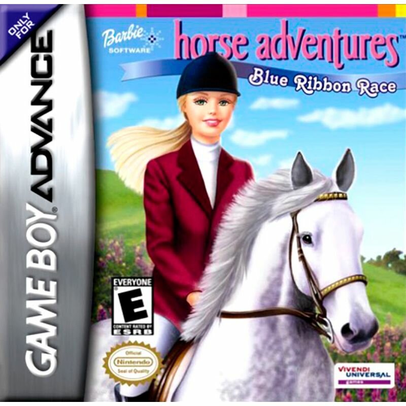 Игра Barbie Horse Adventures: Blue Ribbon Race (русские субтитры) для GBA