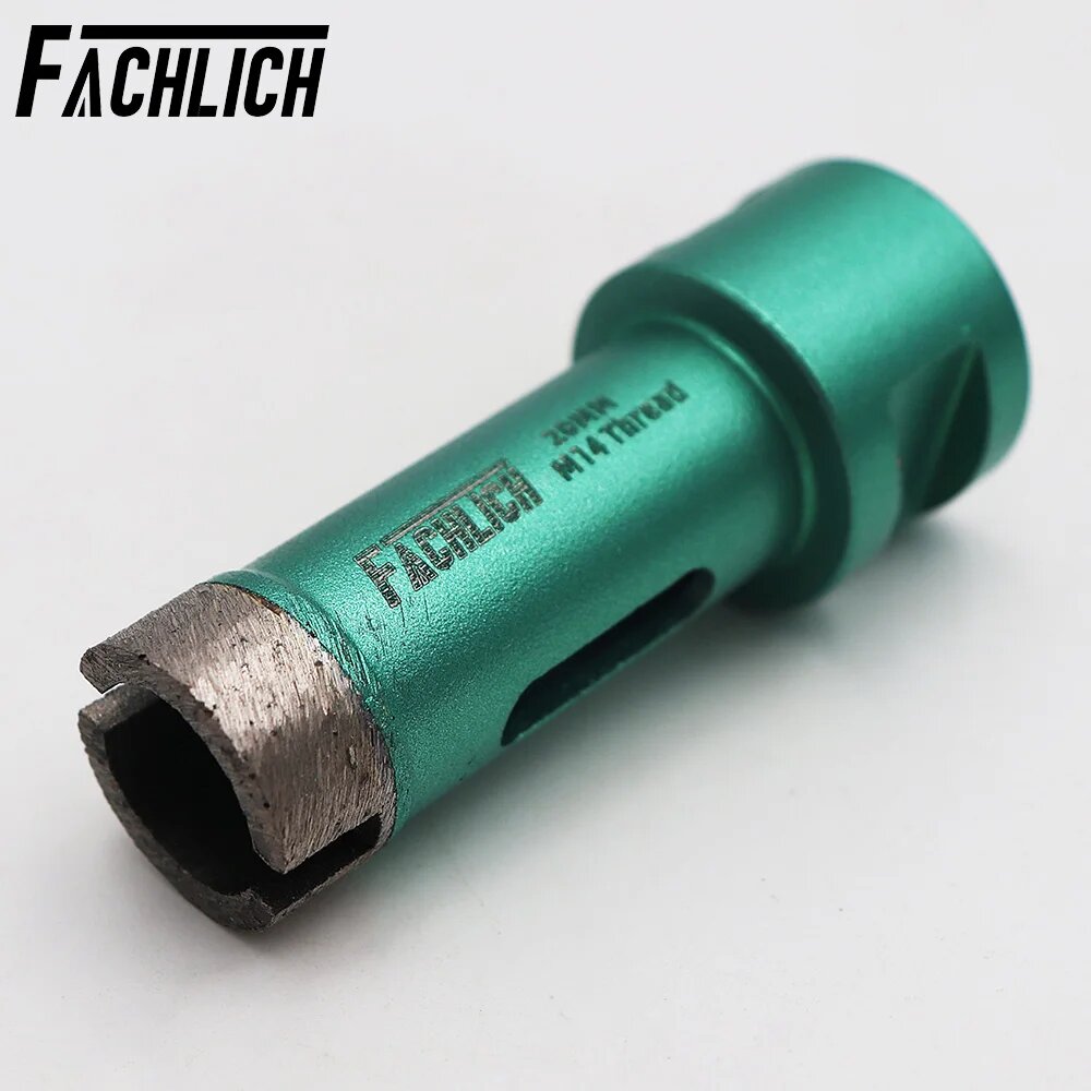 Кольцевые сверла FACHLICH M14 20/25/35/40/45/50/68/75 мм для влажного сверления 1pc 20mm
