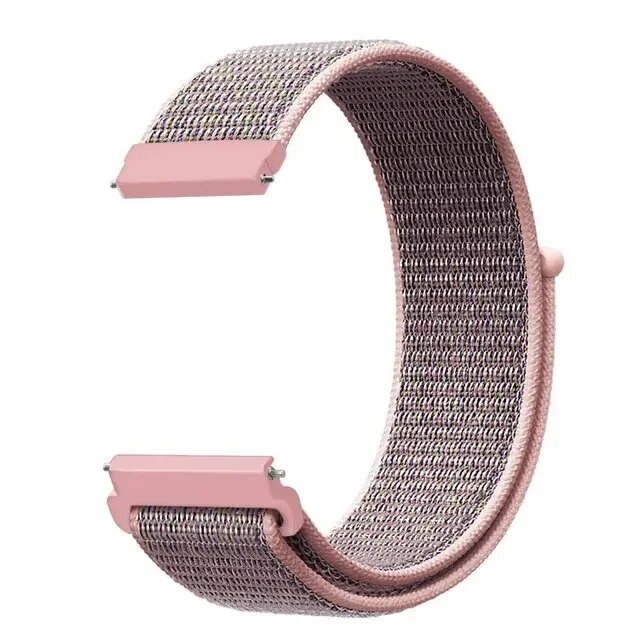 Розовый нейлоновый ремешок для Garmin Forerunner 165