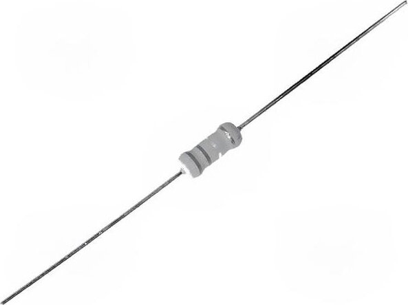 Резистор ROYAL OHM MOR02SJ010JA10 Резистор: metal oxide THT 1Ом 2Вт 5П d5x12мм осевые 1шт