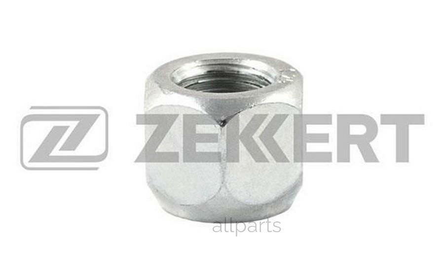 ZEKKERT BE-4049 Гайка колесная конус M12 x 1 25 L=16 ключ 19 Цинк