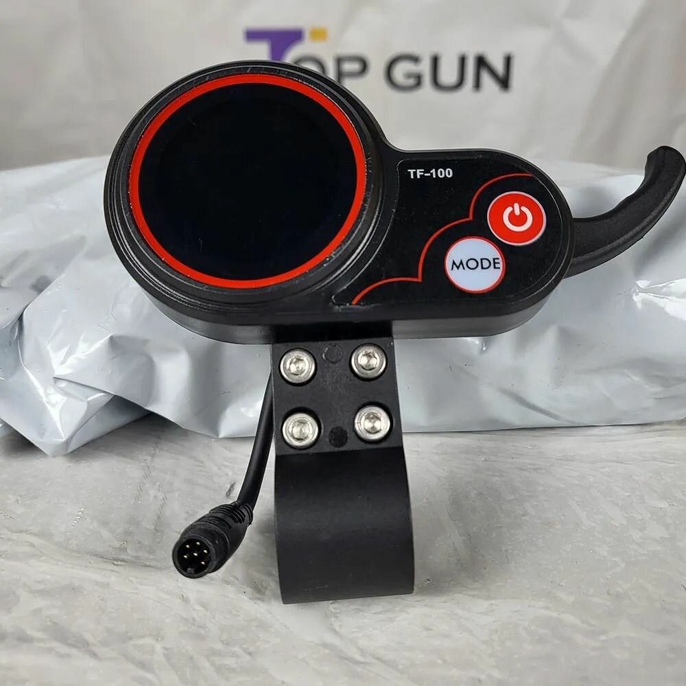 Дисплей (Бортовой компьютер) TF100 для электросамоката Kugoo M4, M4 Pro, MaxSpeed, M5 и аналогичных моделей. Аксессуары и запчасти для электрического самоката