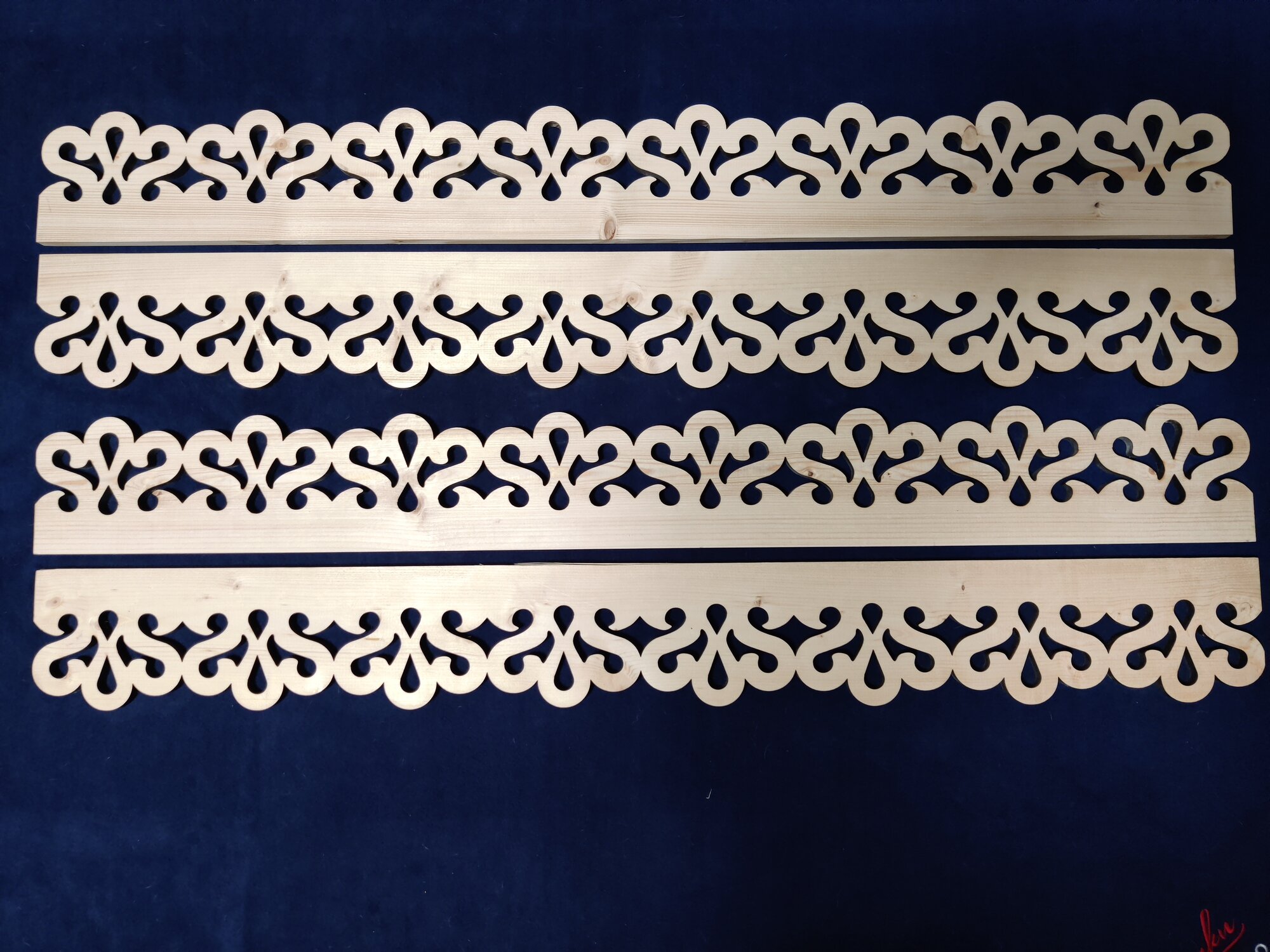 Наличники декоративные "Веснянка" деревянные резные Арт-Вагонка 4 шт.