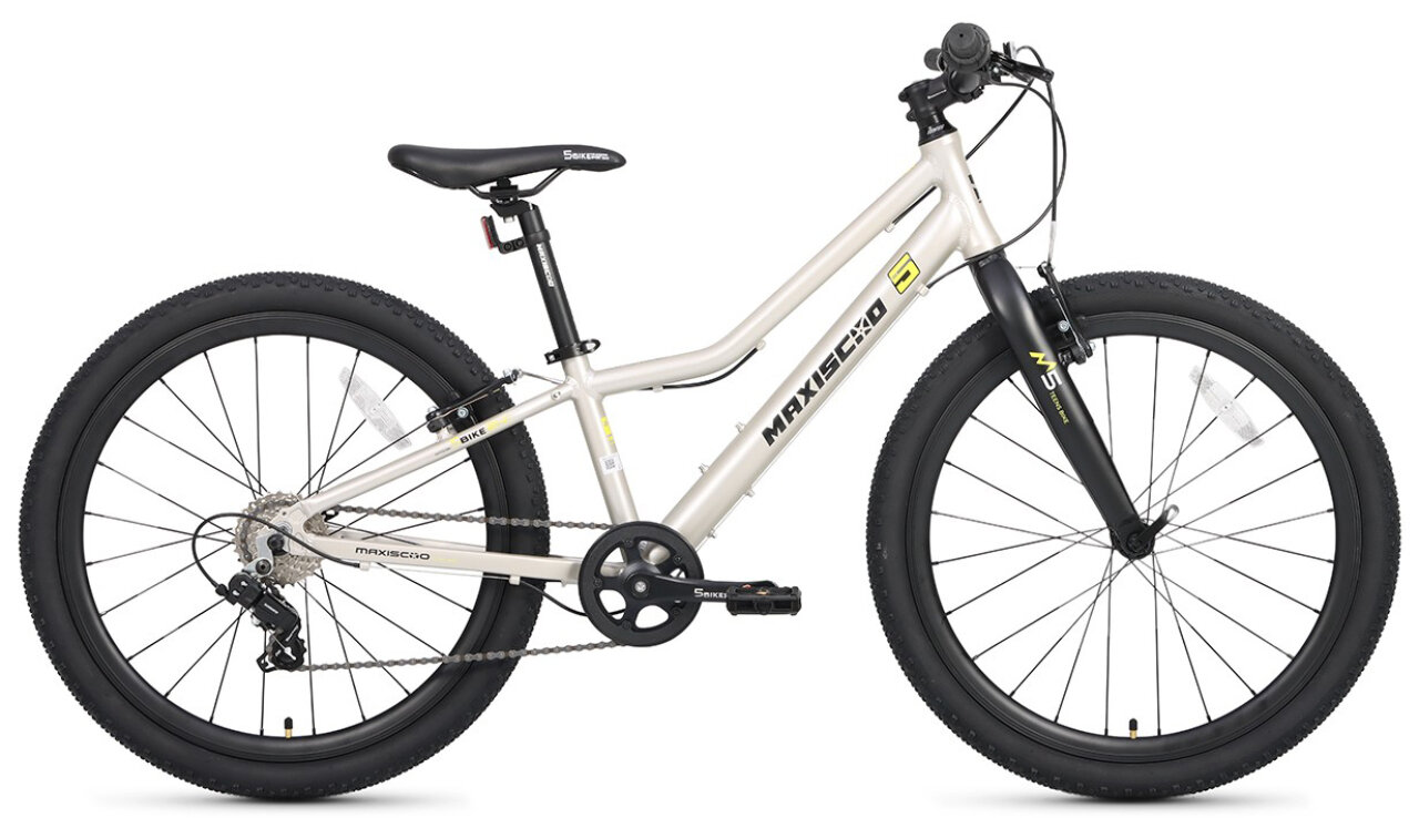 Подростковый велосипед Maxiscoo 5Bike 24' Girl (2025) 24 Светло-серый (130-150 см)