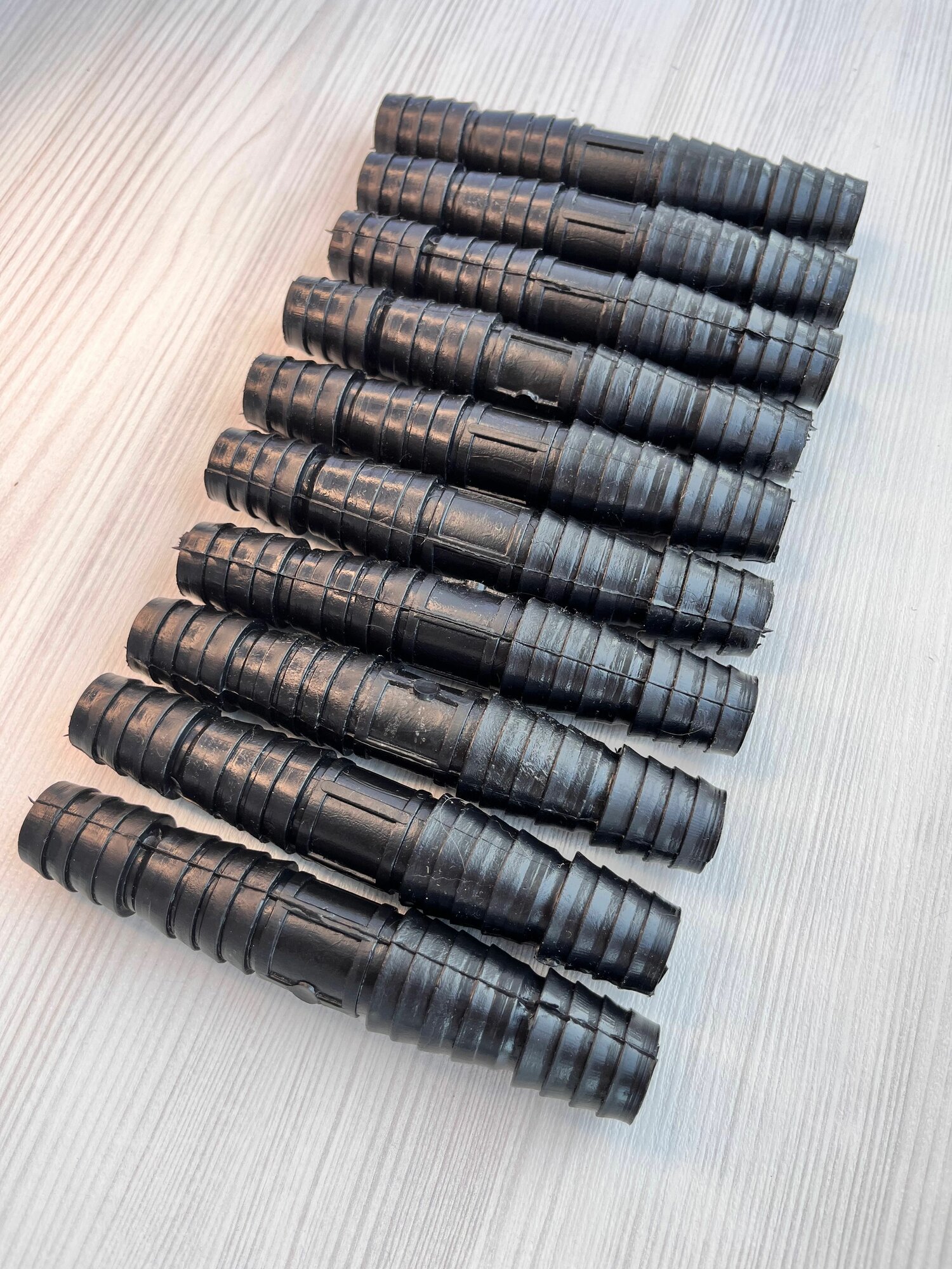 Соединитель / штуцер / переходник для шланга универсальный 18-24 мм 10шт