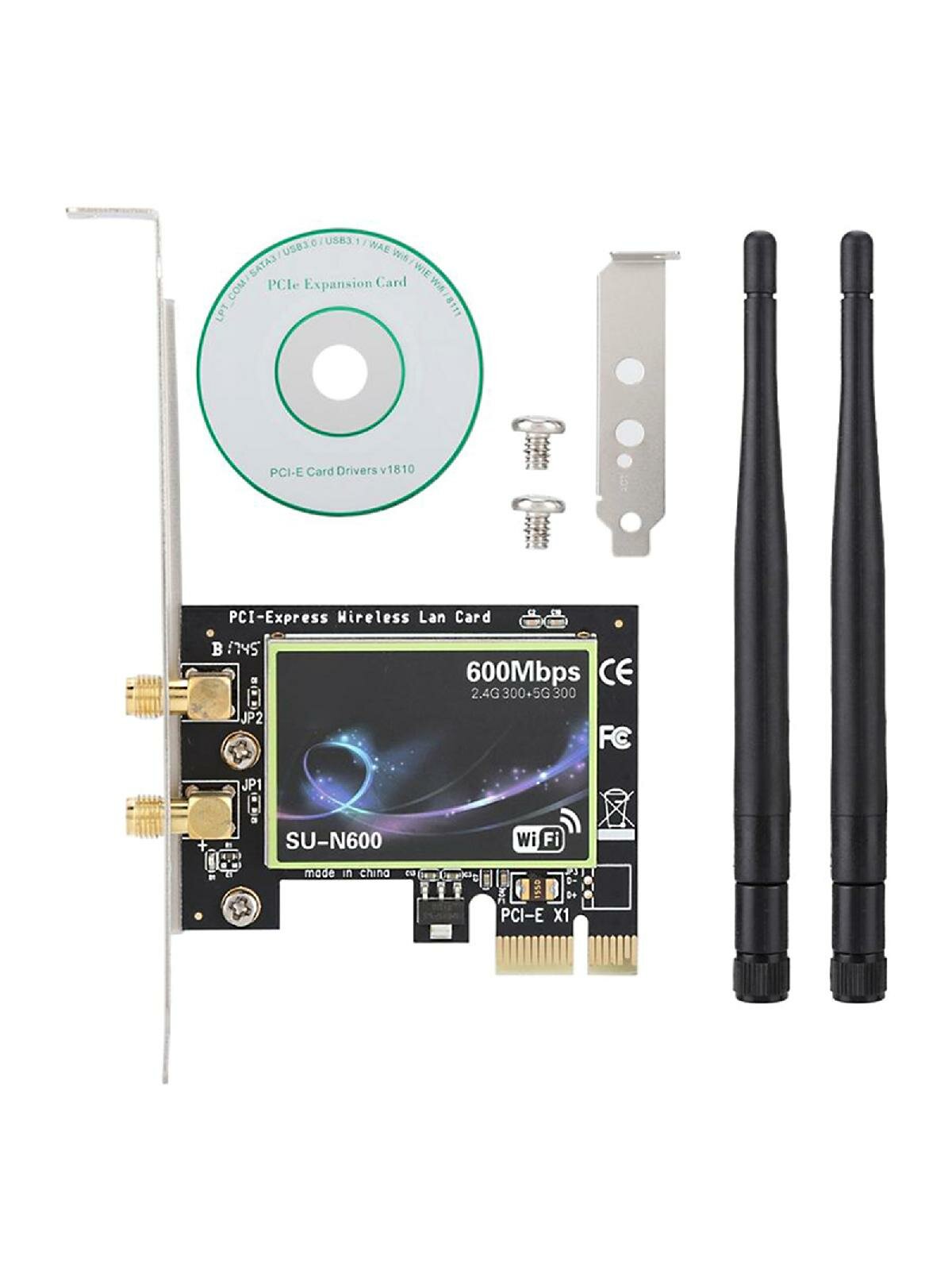 Настольная встроенная беспроводная сетевая карта pci e SU N600