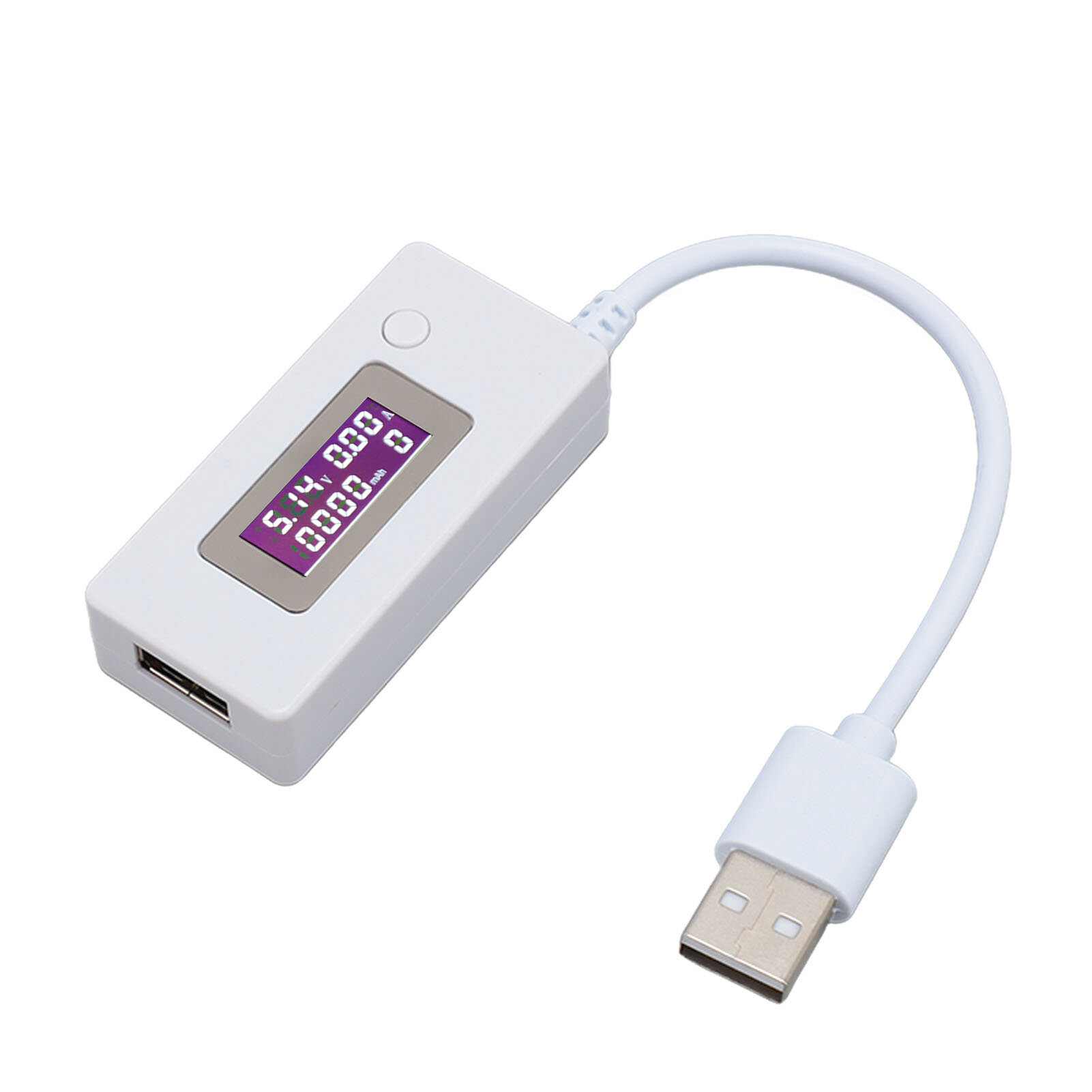 Детектор зарядного устройства USB, высокоточный, Plug and Play, портативный USB-измеритель напряжения, тока и мощности для телефона
