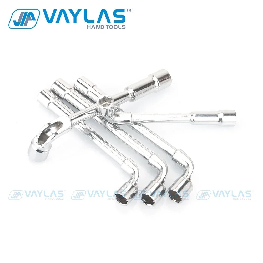 Двусторонний угловой ключ Vaylas 6-24 мм хром-ванадий 1pc 22mm