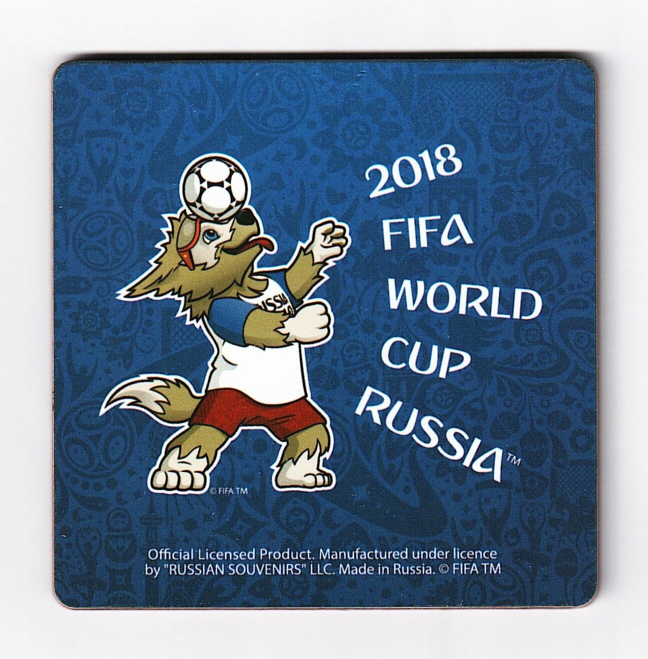 Бирдекель (костер) Забивака Без рук! FIFA (подставка под пивной бокал)